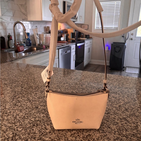Coach | Bags | Coach Ivory Crossbody Bag | Poshmark